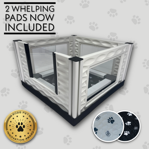 EZclassic Windowed Whelping Box Set w/Rail Assembly - Audubon, NJ ...