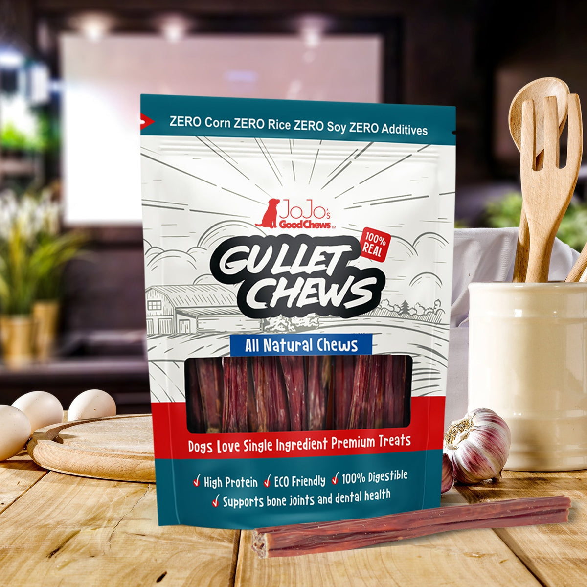 All-Natural Beef Gullet Stick Dog Treats – Delicious & Nutritious ...