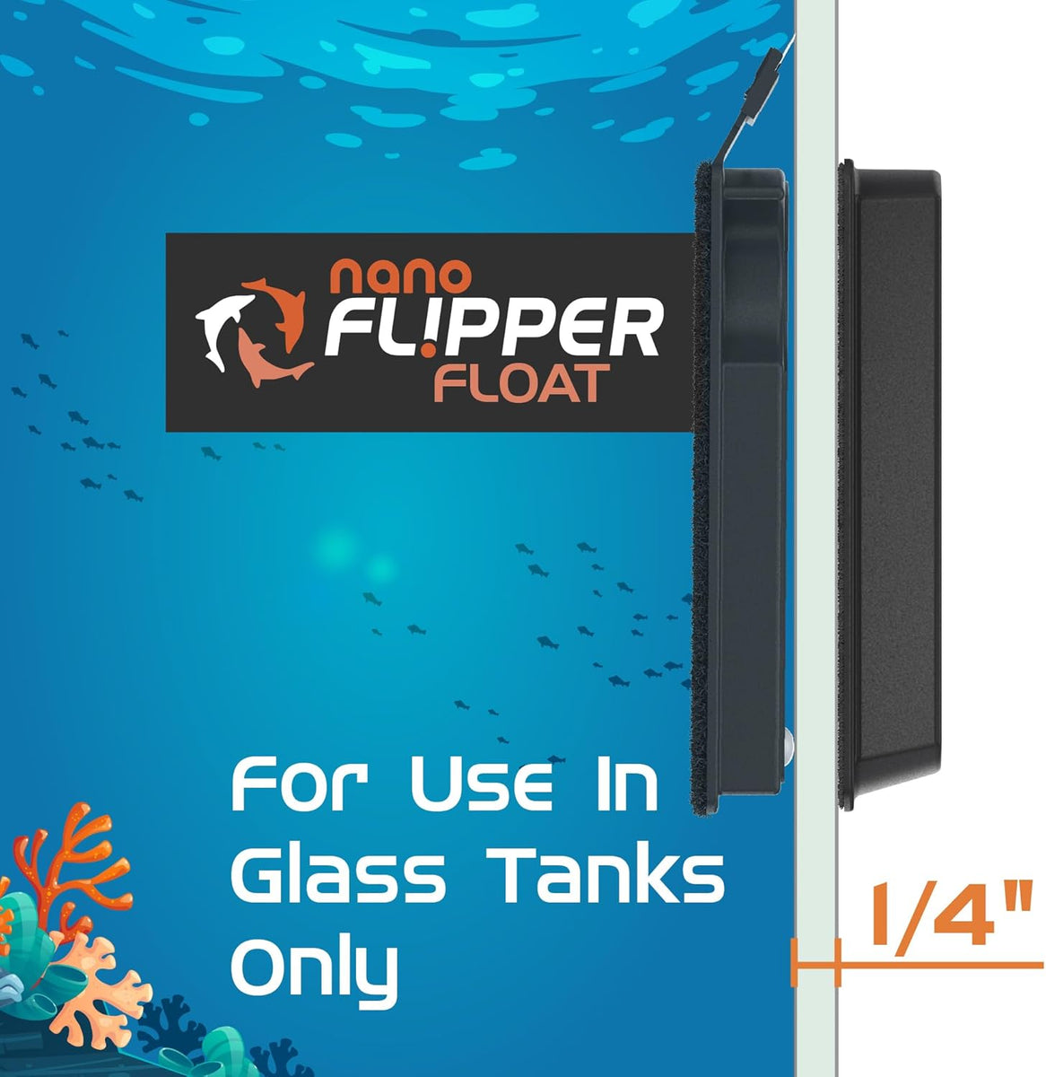 Flipper NANO FLOAT 2 in 1 Magnetic Aquarium Algae Cleaner - Audubon, NJ ...