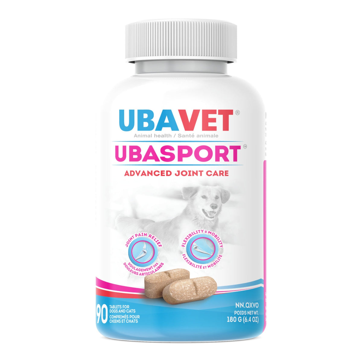 UBAVET UBASPORT Advanced Joint Care Tablets for Dogs & Cats - Audubon ...