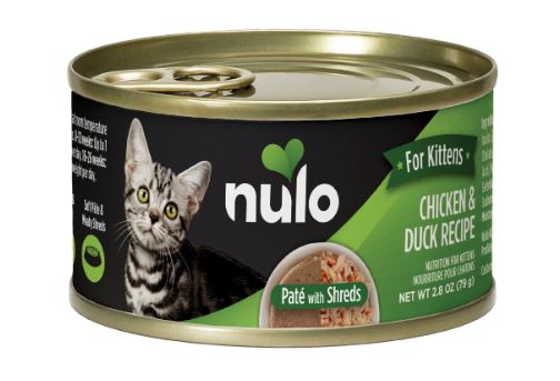 Nulo Pate with Shreds Chicken & Duck Wet Kitten Food - Audubon, NJ ...
