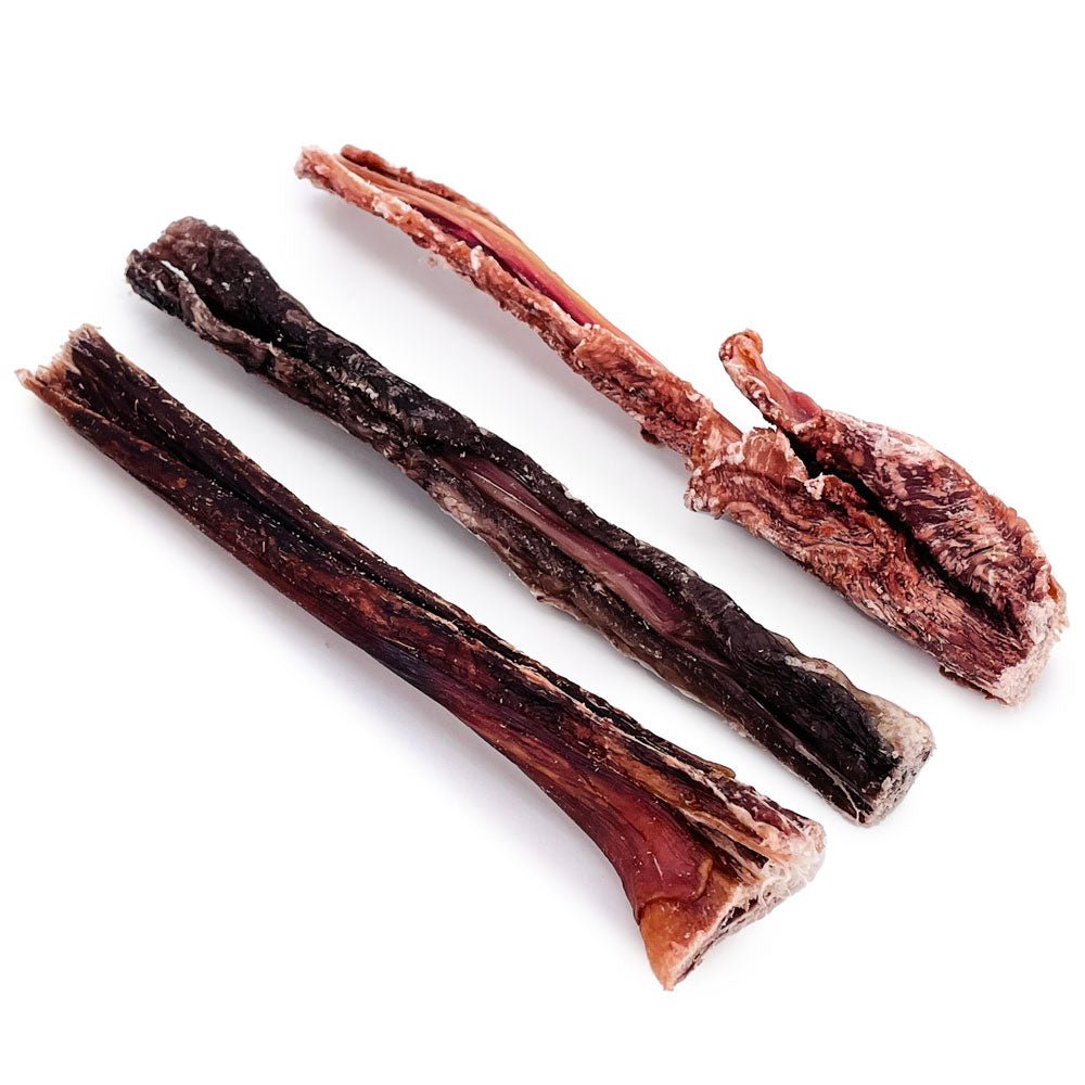 ValueBull Beef Jerky Gullet Sticks, Premium Dog Chews, 6 Inch, 200 ...